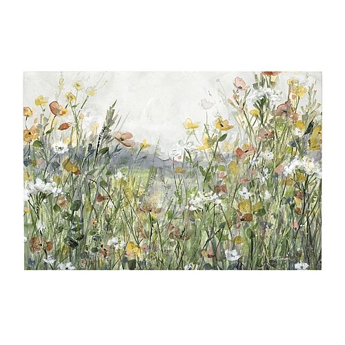 Click here for Courtside Market Wildflower Field 12x18 Canvas Art... prices