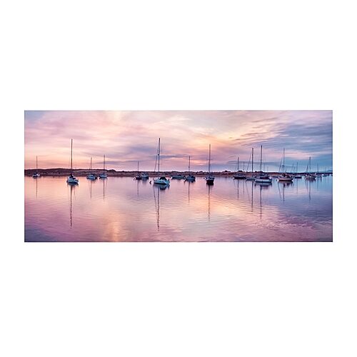 Click here for Courtside Market Sunset 12x24 Canvas Art  One Size... prices