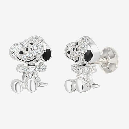 Click here for Simulated Cubic Zirconia Sterling Silver 11mm Snoo... prices