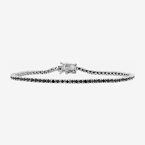 Click here for Womens 2 CT. T.W. Natural Black Diamond Sterling S... prices