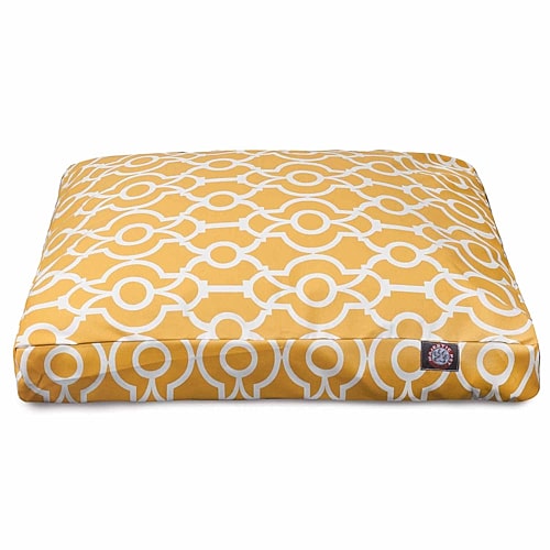 Click here for Majestic Pet Athens Rectangle Pet Bed  One Size  Y... prices