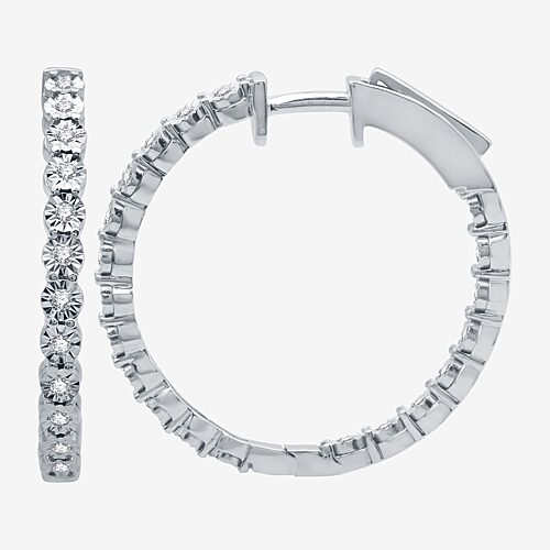 Click here for (H-I / I1) Womens 1/4 CT. T.W. Lab Grown Diamond S... prices