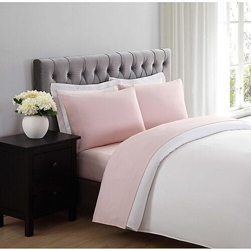 Click here for Truly Soft Everyday Sheet Set  Full - Blush prices