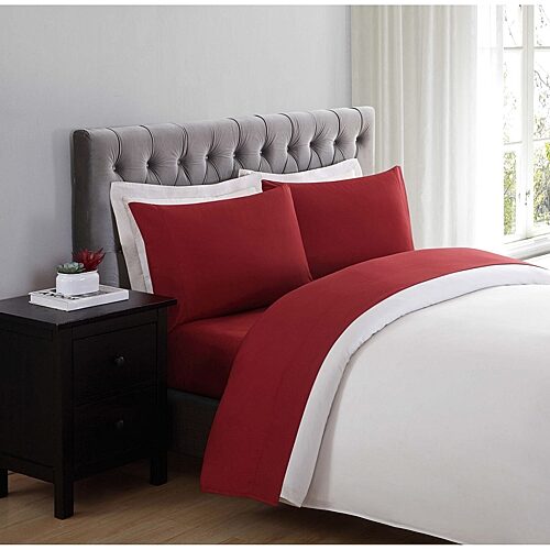 Truly Soft Everyday Sheet Set  Full - Red