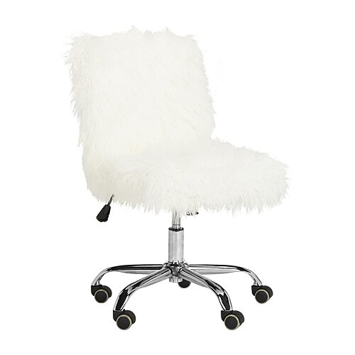Click here for Safavieh Whitney Faux Sheepskin Swivel Office Chai... prices