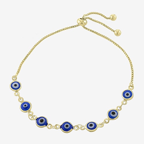 Click here for Silver Reflections Guardian Eye 10 Inch Link Evil... prices
