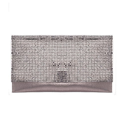 Click here for I. Miller Rylen Crystal Clutch  One Size  Stainles... prices