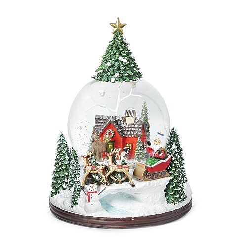 Click here for Roman 9.2 Led Swirl Cabin Dome Lighted Christmas T... prices