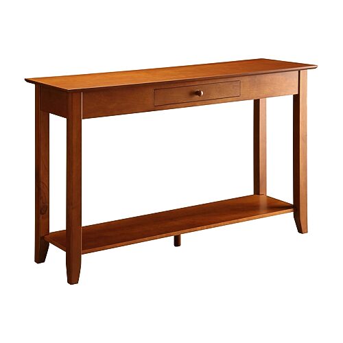Click here for American Heritage 1 Drawer Console Table with Shel... prices