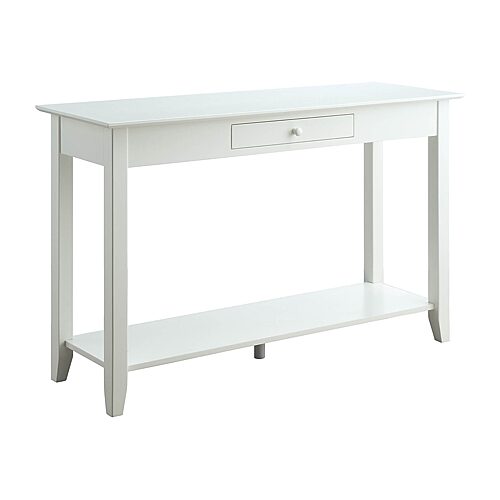 Click here for American Heritage 1 Drawer Console Table with Shel... prices