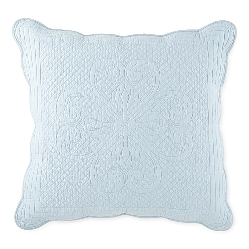 Click here for Hudson & Main Audrey Euro Sham  One Size  Blue prices