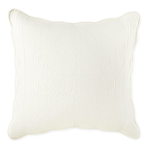 Click here for Hudson & Main Audrey Euro Sham  One Size  Beige prices