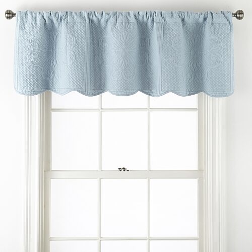 Click here for Hudson & Main Audrey Rod Pocket Scallop Valance  O... prices