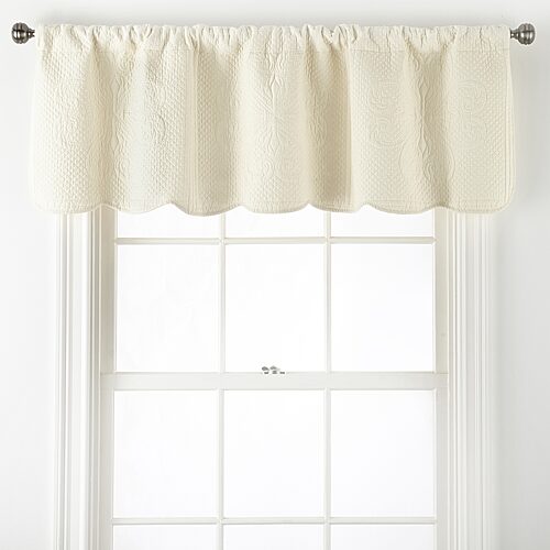 Click here for Hudson & Main Audrey Rod Pocket Scallop Valance  O... prices