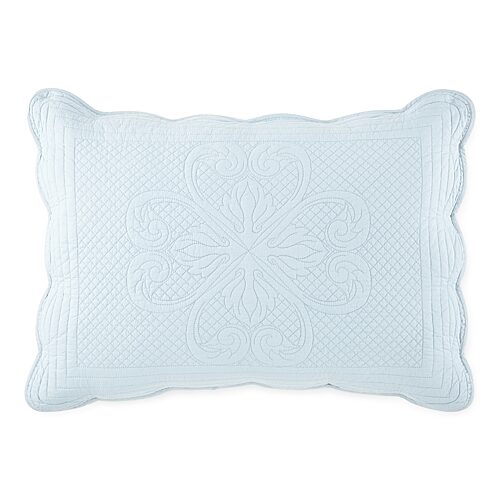 Click here for Hudson & Main Audrey Pillow Sham  One Size  Blue prices