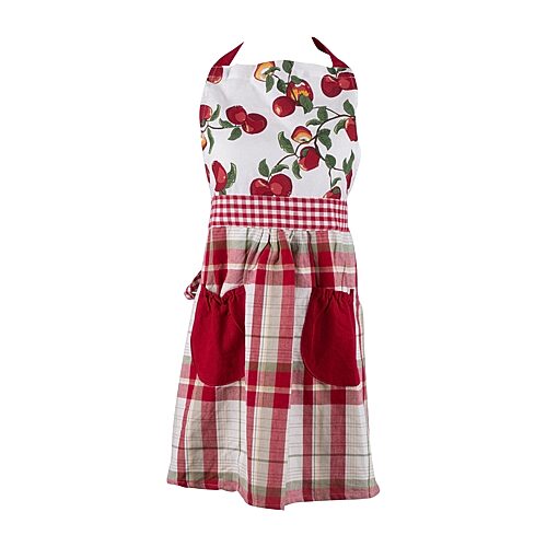 Click here for Design Imports Apple Orchard Print Apron - Apple O... prices