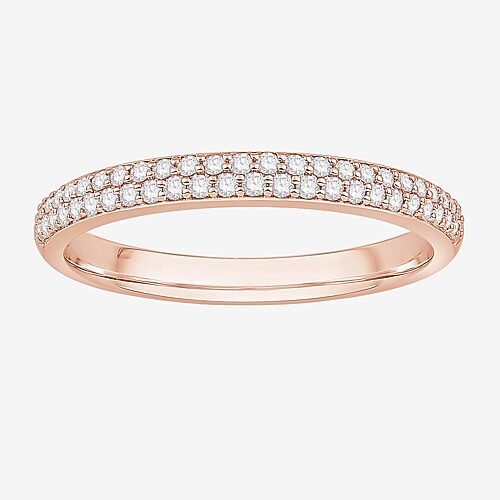 Click here for Micro Pave Womens 2MM 1/4 CT. T.W. Natural White D... prices