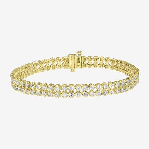 Click here for (H-I / I1) 4 CT.T.W. Lab-Grown Diamond 10K Gold Ro... prices