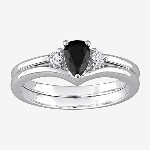 Click here for Midnight Black Womens 5/8 CT. T.W. Natural Black D... prices