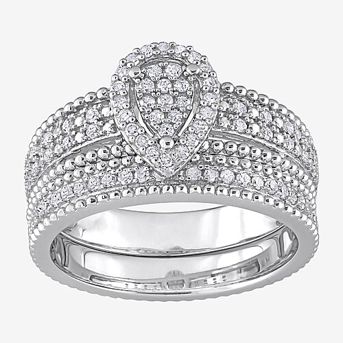 Click here for Womens 1/3 CT. T.W. Natural White Diamond Sterling... prices