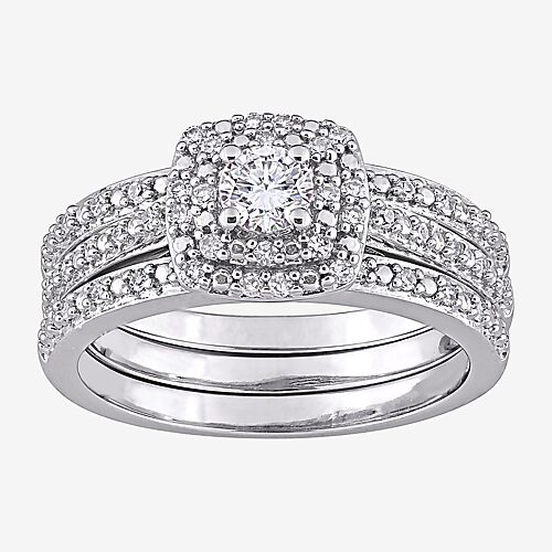Click here for Womens 1/2 CT. T.W. Natural White Diamond Sterling... prices