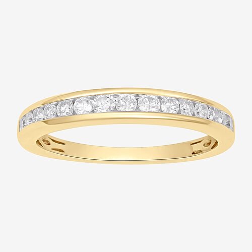 Click here for 1/3 CT.T.W. Natural Diamond 14K Gold Wedding Band... prices