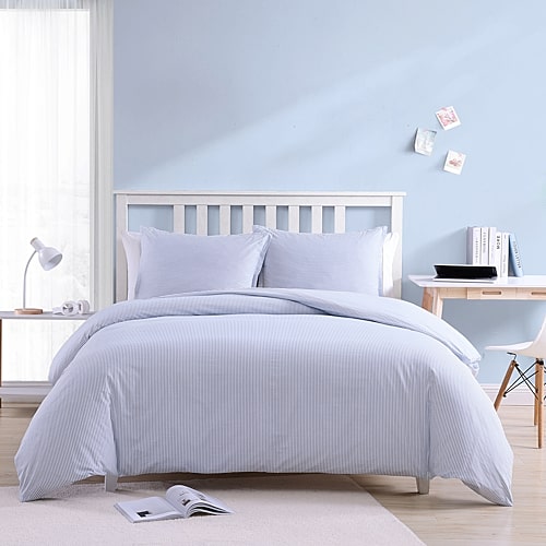 Click here for Poppy & Fritz Duvet Cover Set  One Size  Blue prices