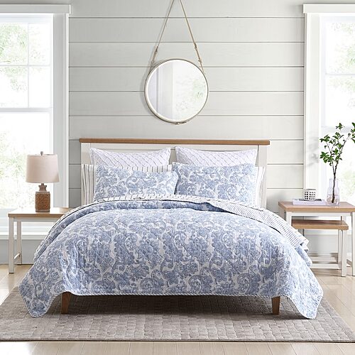 Click here for Stone Cottage Field Of Paisley Quilt Set  One Size... prices