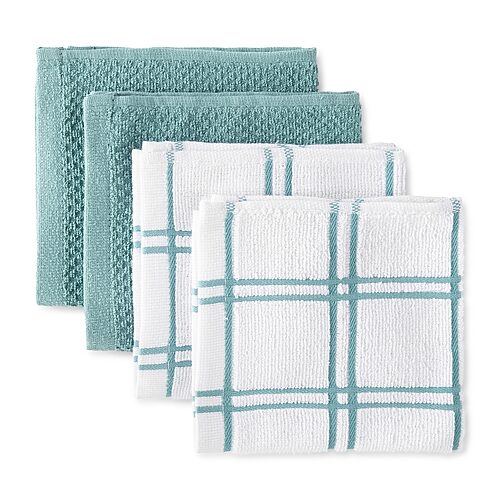 Click here for Cooks 4-pk. Dish Cloth Set  One Size  Blue prices