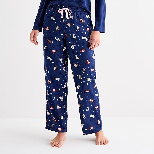 Click here for Sleep Chic Womens Flannel Pajama Pants  X-small Ta... prices