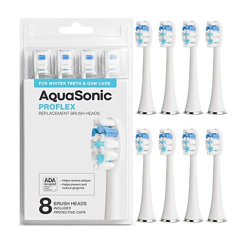Click here for Aquasonic 8 Proflex Replacement Head  One Size  Wh... prices