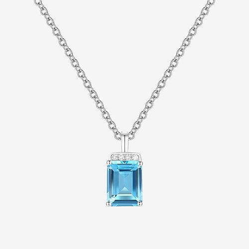 Click here for Gemstone Sterling Silver 18 Inch Pendant Necklace... prices