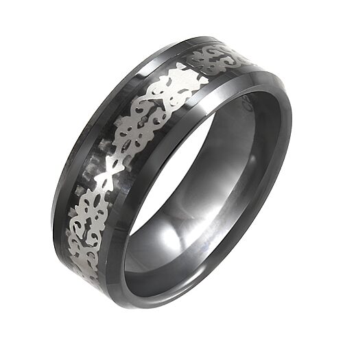 Click here for Black Ceramic & Stainless Steel Patterned Band  9... prices