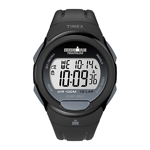 Click here for Timex Mens Black Resin Strap 10-Lap Watch T5K6089J... prices