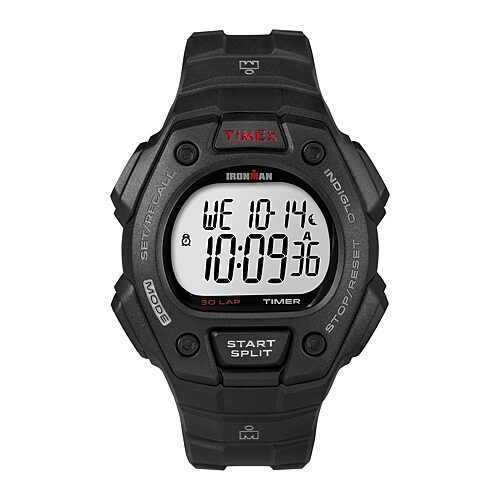 Click here for Timex Ironman Mens Black Resin Strap 30-Lap Watch... prices