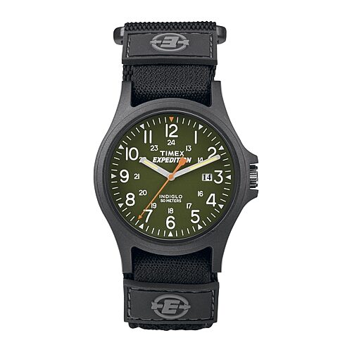 Click here for Timex Expedition Camper Mens Black Fabric Strap Wa... prices