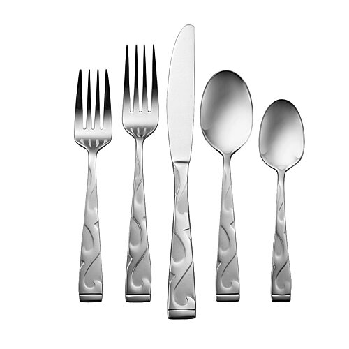 Click here for Tuscany Everyday Flatware Set  20 Piece - Metallic... prices