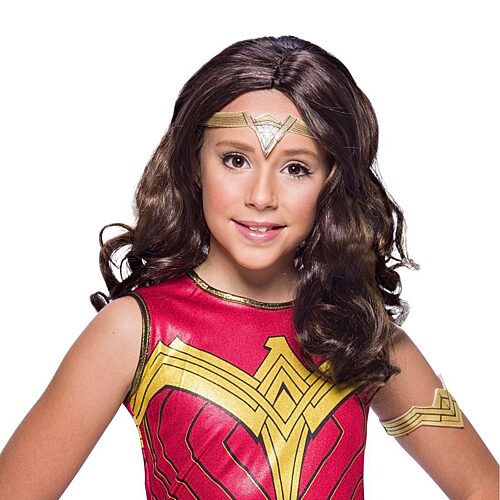 Click here for Toddler Girls DC Comics Wonder Woman Wig Costume A... prices
