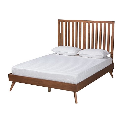 Click here for Saki Wooden Platform Bed  One Size  Brown prices