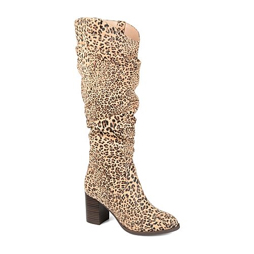 Click here for Journee Collection Womens Aneil Stacked Heel Knee... prices