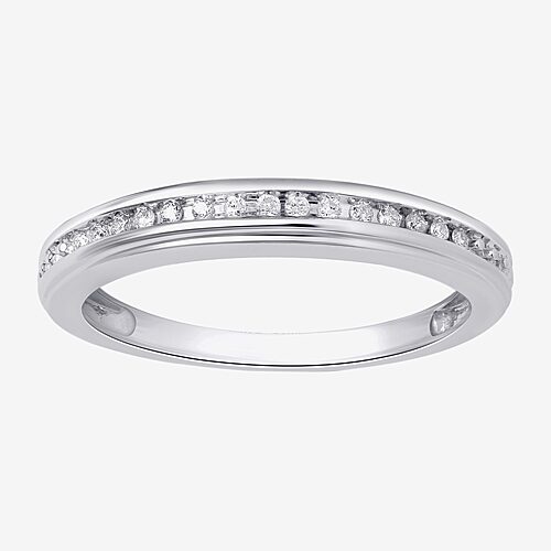 Click here for Surrounded by Love Womens 2MM Diamond Accent Natur... prices