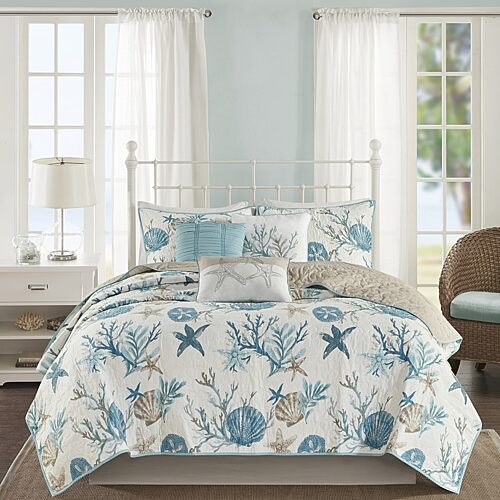 Click here for Madison Park Pacific Grove 6-pc. Quilt Set  One Si... prices