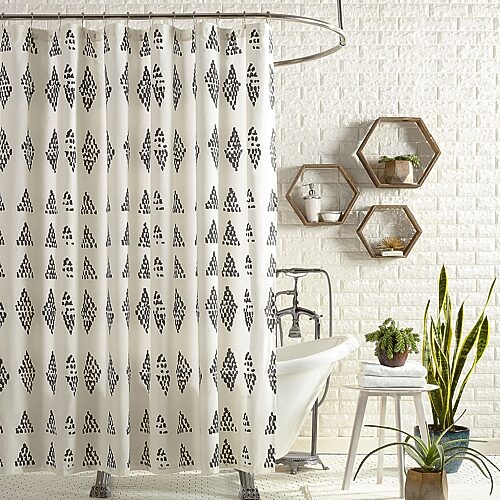 Click here for Justina Blakeney Prosperity Shower Curtain prices