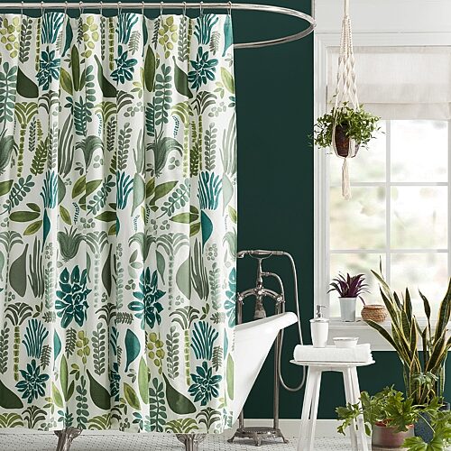 Click here for Justina Blakeney Jardin Shower Curtain prices
