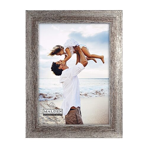 Click here for Malden 5x7 Champagne Linear Tabletop Frame  One Si... prices