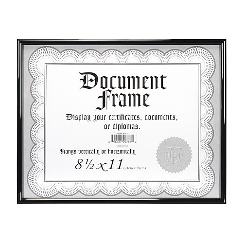 Click here for Malden Metro Black Certificate Frame - 8.5 x 11 prices