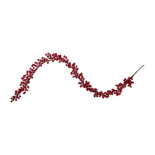 Click here for Northlight Shiny Red Berries Unlit Christmas Indoo... prices