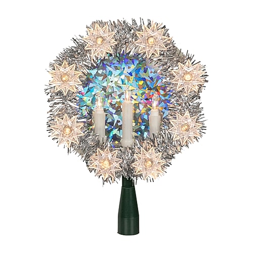 Click here for Northlight Silver Candles With Clear Lights Pre-Li... prices