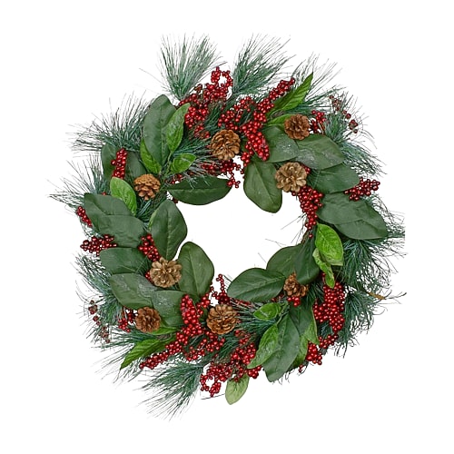 Click here for Northlight Leaves Berry And Pine Needle Artificial... prices