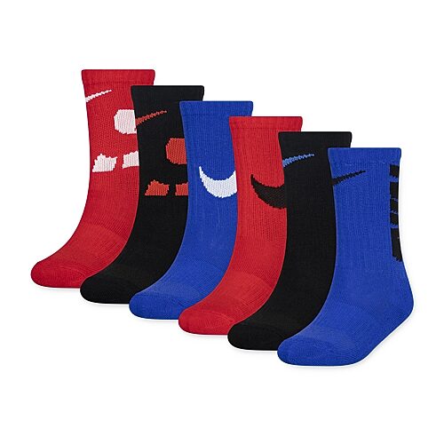 Click here for Nike Little & Big Kid Boys 6 Pair Crew Socks  Xx-s... prices